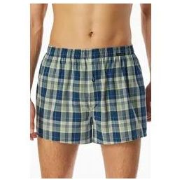 Weiter Boxer Schiesser "Boxershorts Multipacks", Herren, Gr. 10, 920, sortiert 9, Webqualit&auml;t, Obermaterial: 100% Baumwolle, weit, Unterhosen, mit Eingriff, Gummizug