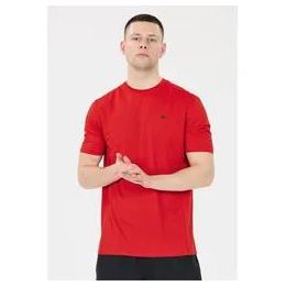 Funktionsshirt Virtus "Finnian", Herren, Gr. L, rot, 100% Polyester, unifarben, normal, Rundhals, Shirts Funktionsshirt, Mit Quick-Dry-Funktion