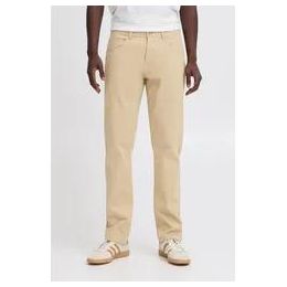 Chinohose Blend "BHEdnan", Herren, Gr. 36, L&auml;nge 32, cornstalk, 98% Baumwolle, 2% Elasthan, unifarben, Basic, regular fit normal, Hosen Chinohose, Stoffhose im 5-Pocket-Look - Regular Fit