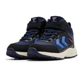 Sneaker Hummel "ROOT TEX JR", M&auml;dchen, Gr. 34, blau (dutch blau), Synthetik, Schuhe Sneaker, wasserdicht