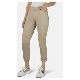 Boyfriend-Jeans STOOKER WOMEN "Davos Colour Denim Boyfriend Fit Jeans", Damen, Gr. 38, L&auml;nge 28, simply taupe, Denim/Jeans, 97% Baumwolle, 3% Elasthan, l&auml;ssig geschnitten lang, Jeans, Jeans Boyfriend Fit Casual Denim L&auml;ssige Passform f&uuml;r Damen