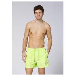 Badeshorts Chiemsee, Herren, Gr. XL (56/58), sharp gr&uuml;n, 100% Polyester, Badehosen Badeshorts