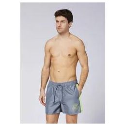 Badeshorts Chiemsee, Herren, Gr. XXL (60/62), grisaille, 100% Polyester, Badehosen Badeshorts