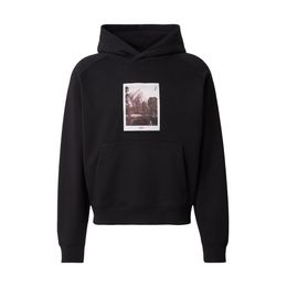 Hugo Sweatshirt 'Deneb' Herren Gr&ouml;&szlig;e M ecru / braun / schwarz / wei&szlig;