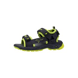 Kangaroos Sandale 'K-AS Jamie' Jungen Gr&ouml;&szlig;e 29 limette / schwarz