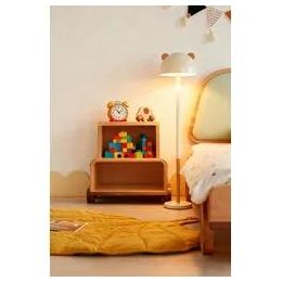OTTO HOME Stehlampe "Alinn", beige natur, 1, &Oslash; 30cm H: 140cm, 1 Stk., Leuchten, ideale Kinderzimmerleuchte, H: 1,4m, Lampe Leuchte mit &Ouml;hrchen, Stehlampe