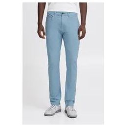 Stoffhose Blend "BHEdford", Damen, Gr. 38, L&auml;nge 30, blau bell, Web, 98% Baumwolle, 2% Elasthan, unifarben, regular fit lang, Hosen Stoffhose, Stoffhose mit normalem Bund und schmalem Beinen - Slim Fit