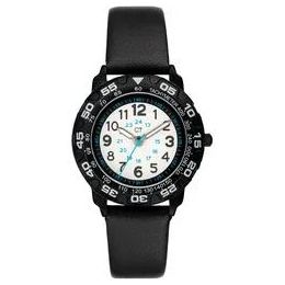 Quarzuhr Cool Time "The Cool Classic Black", schwarz, Armbanduhren, Kinder, Quarzuhr, Armbanduhr, Kinderuhr, Junge, analog