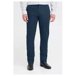 Chinohose Blend "BHStino", Herren, Gr. 31, L&auml;nge 32, marineblaus, Web, 98% Baumwolle, 2% Elasthan, unifarben, normal lang, Hosen Chinohose, Strukturierte Stoffhose mit G&uuml;rtelschlaufen - Regular Fit