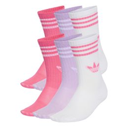 adidas originals Socken M&auml;dchen Gr&ouml;&szlig;e 31/34 helllila / pitaya / wei&szlig;
