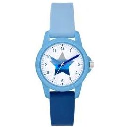 Quarzuhr Cool Time, blau, hellblau, Armbanduhren, Kinder, Quarzuhr, Armbanduhr, Silikonarmband, analog