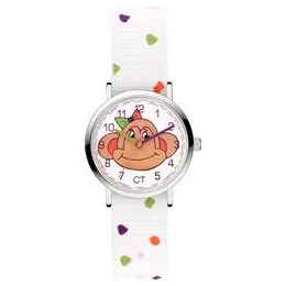 Quarzuhr Cool Time "The Cool Monkey", wei&szlig;, Armbanduhren, Kinder, Quarzuhr, Armbanduhr, Kinderuhr, M&auml;dchen, analog