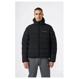 Steppjacke Champion "Padded Outdoor Jacket", Herren, Gr. L (52/54), schwarz (nbk), Steppware, Obermaterial: 100% Polyamid, unifarben, bequem h&uuml;ftlang, eingefasste Kante, Jacken Steppjacke, f&uuml;r Erwachsene, aus Polyamid, leichtes Material