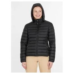 Steppjacke Ragwear "BOBIE", Damen, Gr. M, schwarz, Web, Obermaterial: 100% Polyester, unifarben, elastischer Bund, Jacken Steppjacke