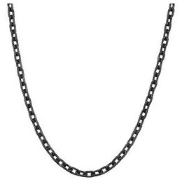 Kette mit Anh&auml;nger True Rebels "TR301" Gr. 50, schwarz, Halsketten, Herren, 50cm, Edelstahl