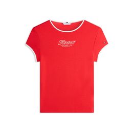 Tommy Hilfiger T-Shirt Damen Gr&ouml;&szlig;e M hummer / wei&szlig;