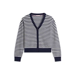 Tommy Hilfiger Strickjacke Damen Gr&ouml;&szlig;e XXS navy / wei&szlig;