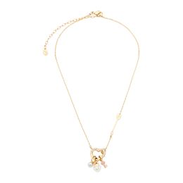 Swarovski Kette Damen Gr&ouml;&szlig;e One Size gold / naturwei&szlig;