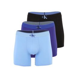 Calvin Klein Underwear Boxershorts Herren Gr&ouml;&szlig;e S royalblau / hellblau / schwarz