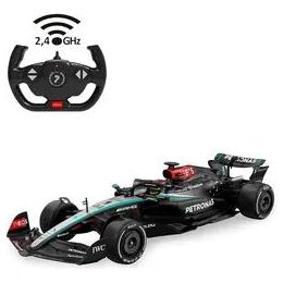 RC-Auto Jamara "Mercedes-AMG F1 W15 E Performance schwarz 2,4GHz", schwarz, Fernlenkfahrzeuge, KinderB:17,3cm H:10,3cm T:46,8cm, Kunststoff, Ma&szlig;stab 1:12, B:17,3cm H:10,3cm T:46,8cm