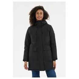 Parka WHISTLER "Bluff", Damen, Gr. 40, schwarz, 92% Polyester, 8% Elasthan, unifarben, normal, ohne Ausschnitt, Jacken Parka, mit wasserdichten und w&auml;rmenden Eigenschaften