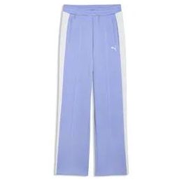 Sporthose Puma "T7 Always On Straight Trainingshose Damen", Damen, Gr. M, Normalgr&ouml;&szlig;en, intense lavender lila, Obermaterial: 33% Baumwolle, 67% Polyester. Rippe: 100% Baumwolle. Seitentasche &ndash; Oben: 100% Baumwolle, unifarben, Hosen Sporthose