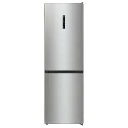 Gorenje K&uuml;hl-/Gefrierkombination "NRK619C61", Energieeffizienz: C (A-G), silber (inox), Rechtsanschlag, wechselbar, Display au&szlig;en, K&uuml;hlschr&auml;nke, AdaptTech - des Ger&auml;t passt sich Ihren Bediengewohnheiten an