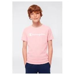 T-Shirt Champion "SPORTWEAR T-SHIRT Standard Fit", Jungen, Gr. XL (164/170), slp, Obermaterial: 100% Baumwolle, Shirts T-Shirt, f&uuml;r Kinder, Kurzarm, f&uuml;r Sportmode und aktive Freizeit