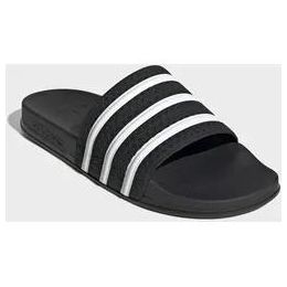 Badesandale Adidas ORIGINALS "ADILETTE OG CF BADESCHLAPPEN", Herren, Gr. 47, core schwarz, ftwr wei&szlig;, core schwarz, Synthetik, Schuhe, Badelatschen, Topseller