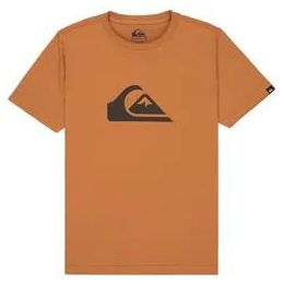 T-Shirt Quiksilver "Ev Comp Logo", Jungen, Gr. 14, tobacco braun, Obermaterial: 100% Walkfrottier;, Shirts T-Shirt