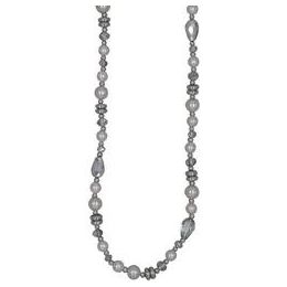 Collierkettchen Steuer "Brillenkette", silber (silbergrau), Halsketten, Damen, 86cm, Metall, L: 86, gl&auml;nzend