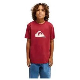 T-Shirt Quiksilver "Ev Comp Logo", Jungen, Gr. 16, burnt russet, Obermaterial: 100% Walkfrottier;, Shirts T-Shirt