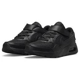 Sneaker Nike SPORTSWEAR "AIR MAX SC (PSV)", M&auml;dchen, Gr. 32, schwarz (schwarz, schwarz), Leder, Textil, Schuhe Sneaker, f&uuml;r Kinder