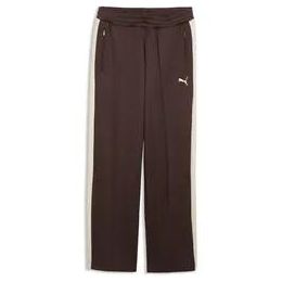 Sporthose Puma "T7 ALWAYS ON Relaxed Trainingshose Herren", Herren, Gr. L, Normalgr&ouml;&szlig;en, chocolate braun, Obermaterial: 33% Baumwolle, 67% Polyester. Seitentasche &ndash; Oben: 100% Baumwolle. Seitentasche &ndash; Unten: 67% Polyester, 33% Baumwolle, unifarben, relaxed fit, Hosen Sporthose
