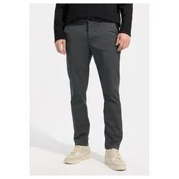 Chinohose Street One MEN, Herren, Gr. 33, L&auml;nge 32, industrial grau, Web, 98% Baumwolle, 2% Elasthan, unifarben, regular fit kn&ouml;chellang, Hosen Chinohose, Middle Waist