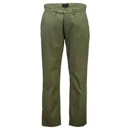 Chinos Junk De Luxe "Chino Relaxed Loose Fit", Herren, Gr. 38, L&auml;nge 32, dk army, Obermaterial: 98% Baumwolle, 2% Elasthan, unifarben, relaxed fit, Hosen