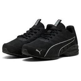 Sneaker Puma "ELECTRO", Herren, Gr. 44, Puma schwarz, Puma silber, Synthetik, Schuhe Sneaker, mit Schn&uuml;rung, leicht profiliertes Laufsohlenprofil