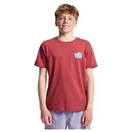 T-Shirt Quiksilver "Heritage", Jungen, Gr. 12(148-156cm), burnt russet, Obermaterial: 70% Walkfrottier, 30% Walkfrottier;, Shirts T-Shirt