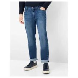 5-Pocket-Jeans Brax "Style CLINT", Herren, Gr. 34, L&auml;nge 34, denim, Denim/Jeans, 95% Baumwolle, 4% Elastomultiester, 1% Elasthan, Jeans 5-Pocket-Jeans