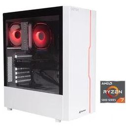 Captiva Gaming-PC-Komplettsystem "Advanced Gaming R94-788 TFT Bundle", Energieeffizienz: F (A-G), wei&szlig;, Microsoft Windows 11 Home (64 Bit), 16 GB RAM 1.000 GB SSD, Computer_Komplettsysteme