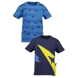 T-Shirt Blue Seven "Blue Seven T-Shirts 2 PACK", Jungen, Gr. 110, m001, multipack 1, 100% Baumwolle, normal, Rundhals, Shirts T-Shirt