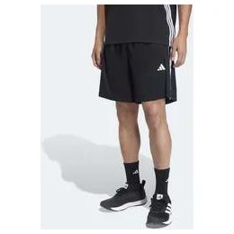 Shorts Adidas PERFORMANCE "WE BAS 3SPQ S9i", Herren, Gr. 3XL, N-Gr, schwarz, wei&szlig;, Obermaterial: 100% Polyester, Hosen Shorts, sportlicher Stil, f&uuml;r sportliche Aktivit&auml;ten, aus Polyester