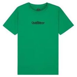 T-Shirt Quiksilver "Fineline", Jungen, Gr. 12(148-156cm), leprechaun, Obermaterial: 70% Walkfrottier, 30% Walkfrottier;, Shirts T-Shirt