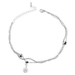 Adelia&acute;s Armband ADELIA ́S "Damen Armband aus Edelstahl mit Strass Steinchen 24+5 cm", silber, Armb&auml;nder, Damen, 29cm, Edelstahl, Armband, Eine sch&ouml;ne Geschenkidee f&uuml;r jeden Anlass