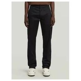 G-Star Raw Chinohose G-STAR "Morry Tapered Chino", Herren, Gr. 30, L&auml;nge 32, dk schwarz, Obermaterial: 50% Baumwolle, 48% Baumwolle, 2% Elasthan, Hosen Chinohose