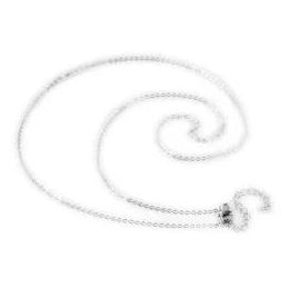 Adelia&acute;s Kette ohne Anh&auml;nger ADELIA ́S "Unisex Halskette &ndash; Ankerkette aus Edelstahl 80 cm", silber, Halsketten, Damen, 80cm, Edelstahl, Perfekt als Geschenk zum Weihnachten