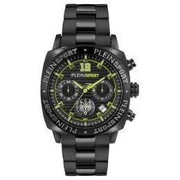 Luxusuhr Plein Sport "Wildcat Chrono", 02, schwarz, Armbanduhren, Herren