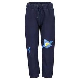 Sweathose Blue Seven "Blue Seven Jogginghose", Jungen, Gr. 128, 5640, ultramarin, 100% Baumwolle, regular fit, Hosen Sweathose