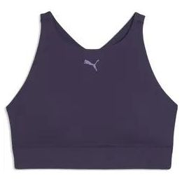Sport-BH Puma "SHAPELUXE High Neck BH Damen", Damen, Gr. S, N-Gr, deep plum lila, Obermaterial: 82% Nylon, 18% Elasthan. Futter: 94% Polyester, 6% Elasthan, eng, BHs Sport-BH