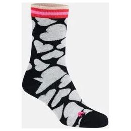 LIEBLINGSST&Uuml;CK Langsocken LIEBLINGSST&Uuml;CK "Lovely Socks "MarilyEP" aus Baumwollmix", Damen, Gr. 39-42, 999, schwarz, Baumwolle, Elasthan, Polyamid, Polyester, metallisierte Fasern, normal, Socken, mit Baumwoll-Anteil